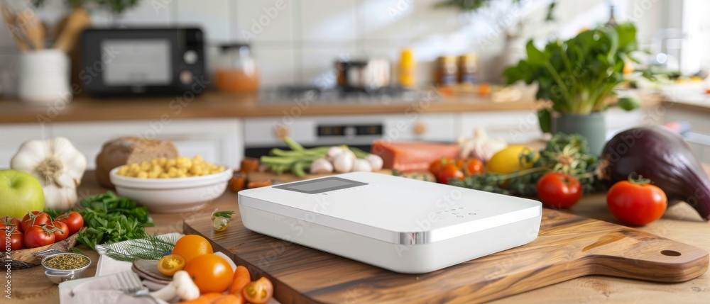 Advanced digital scale for food integrating calorie and weight ...