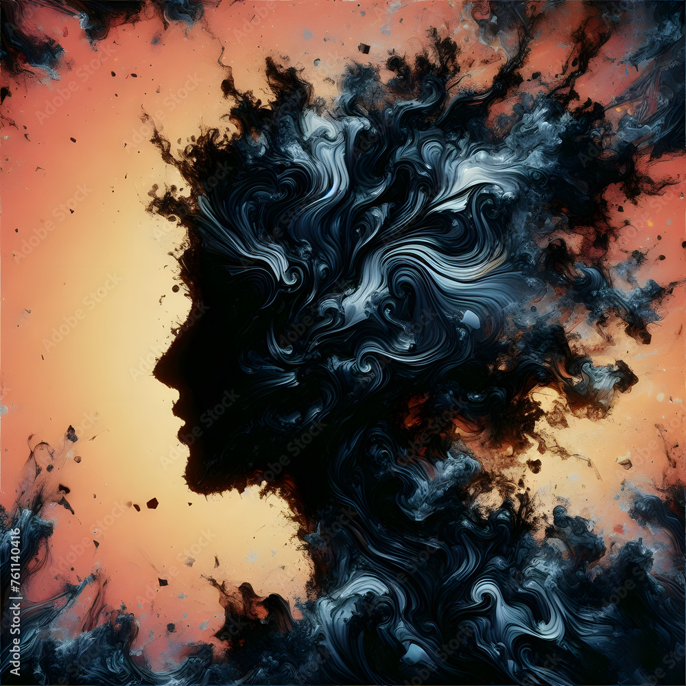 The Dark Corners of the Mind: An Abstract Portrayal of ADHD and ...