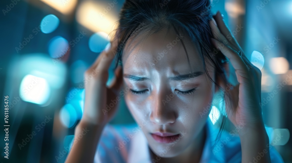 A tension type headache causes mild to moderate pain that often ...