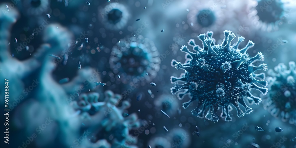 Exploring Virology and Disease Through Artistic Depiction. Concept ...