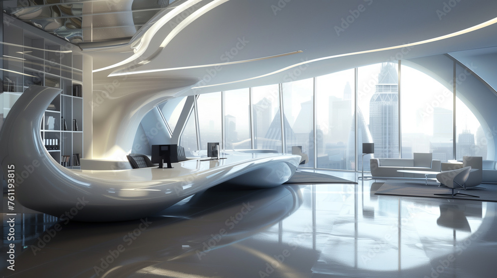 modern office building interior architectural design design concept ...