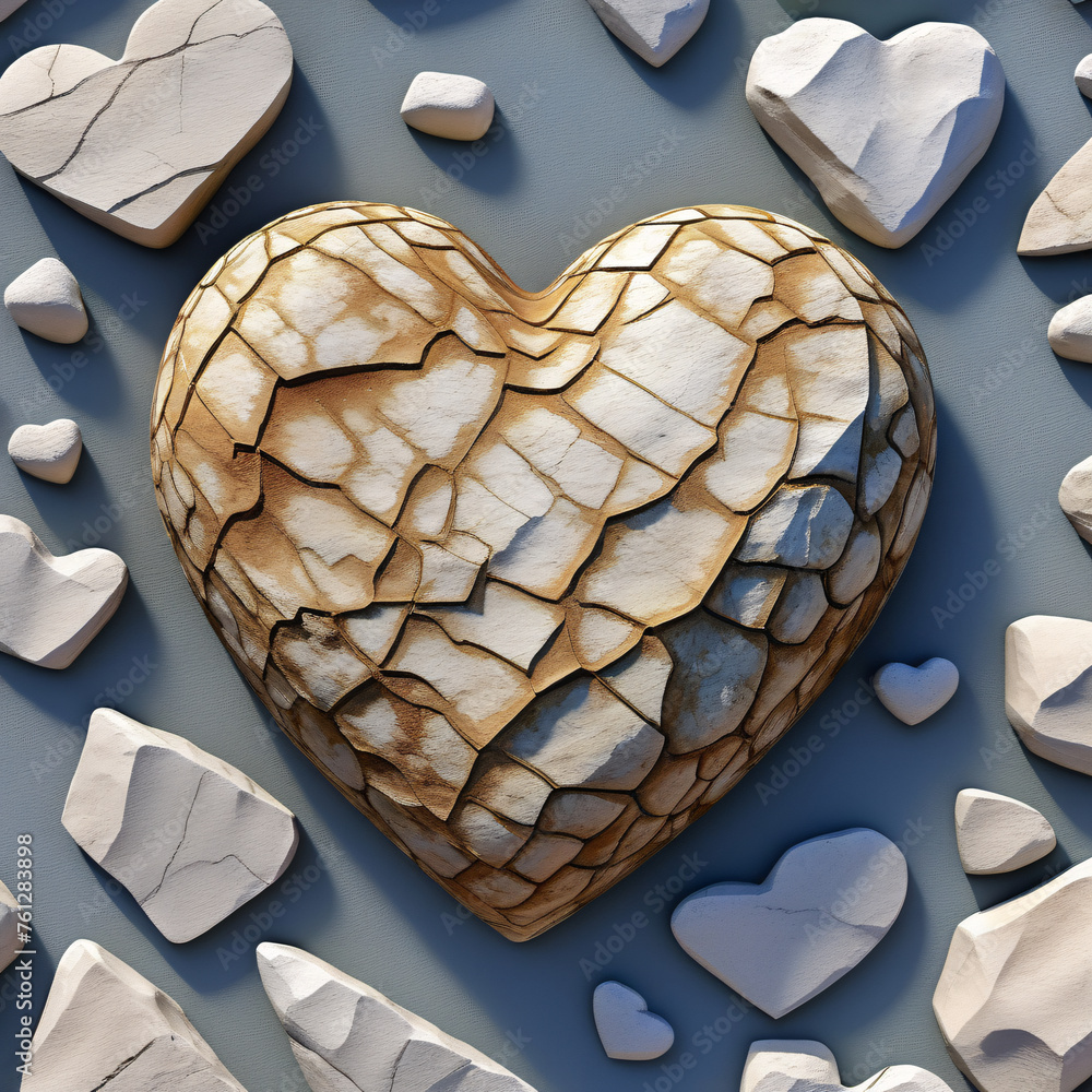 Scale heart granite stone background/wallpaper, rough surface ...