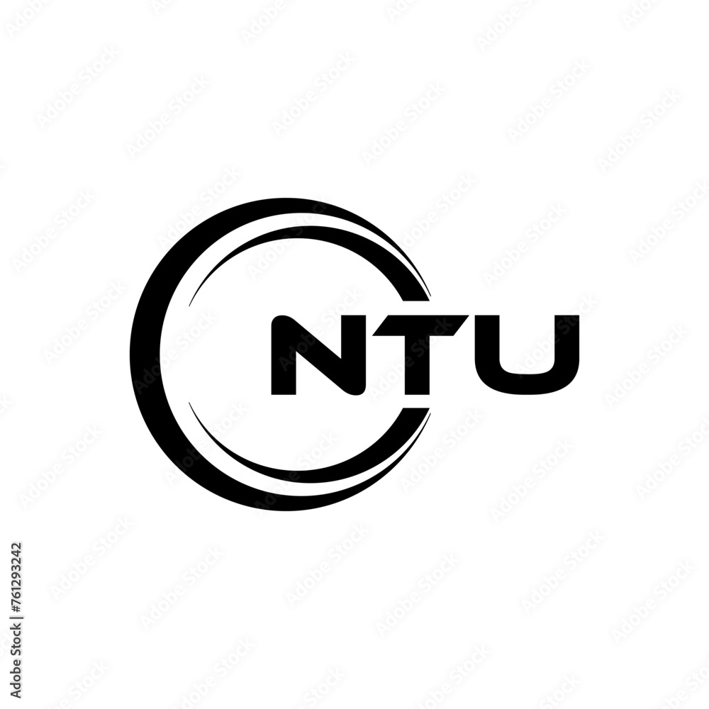 NTU Logo Design, Inspiration for a Unique Identity. Modern Elegance and Creative Design ...
