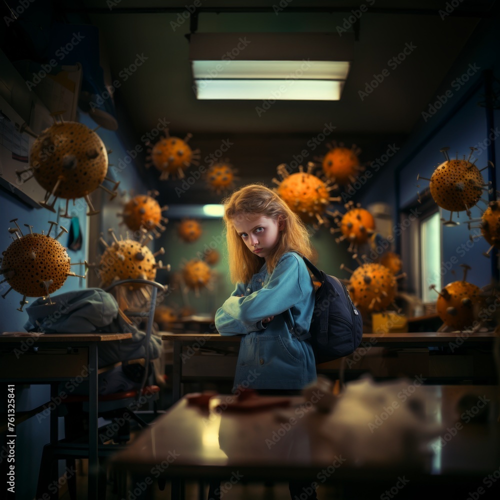 Vibrant and educational images capture the intersection of viruses ...