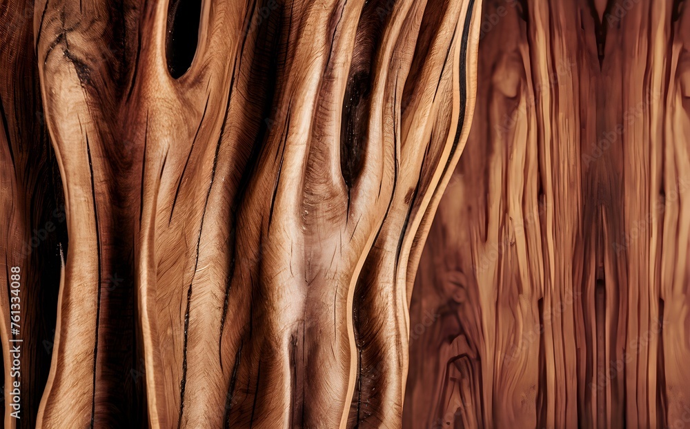 Walnut tree texture close-up. Wide walnut wood texture background ...