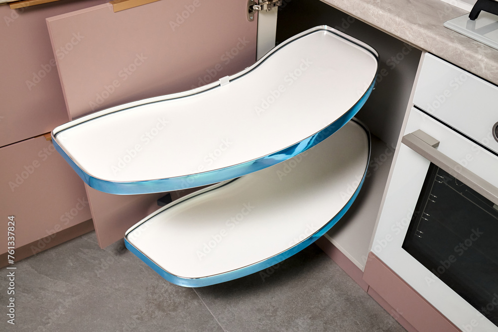 Kitchen access mechanism Magic corner for Blind Corner Cabinets ...