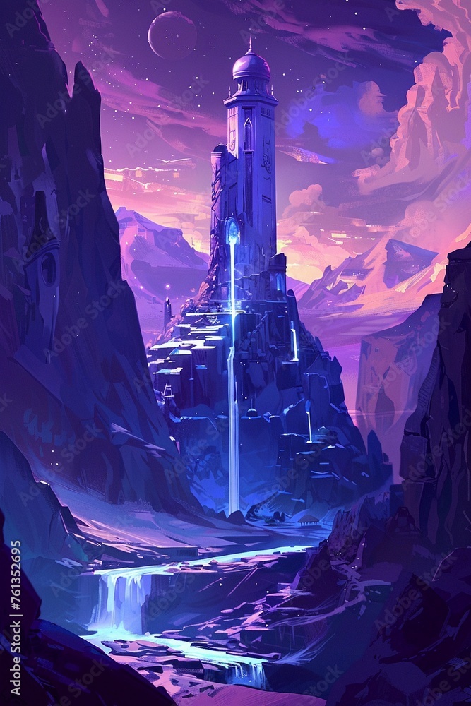 Majesty of The Mighty - An unbreakable fortress standing tall against a ...