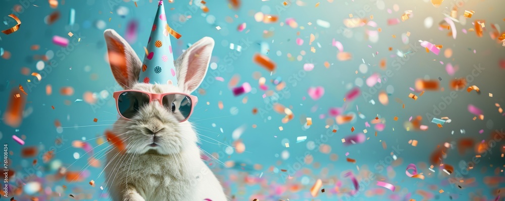 Carnival, Sylvester or other holiday celebrations, fun animal cards ...