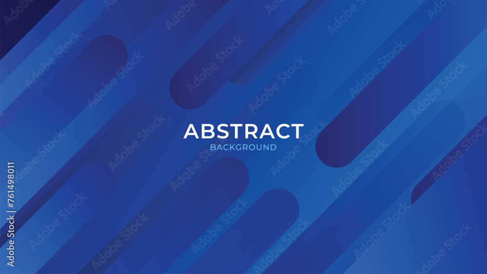 Abstract blue geometric background. Minimal blue shape overlay layer ...