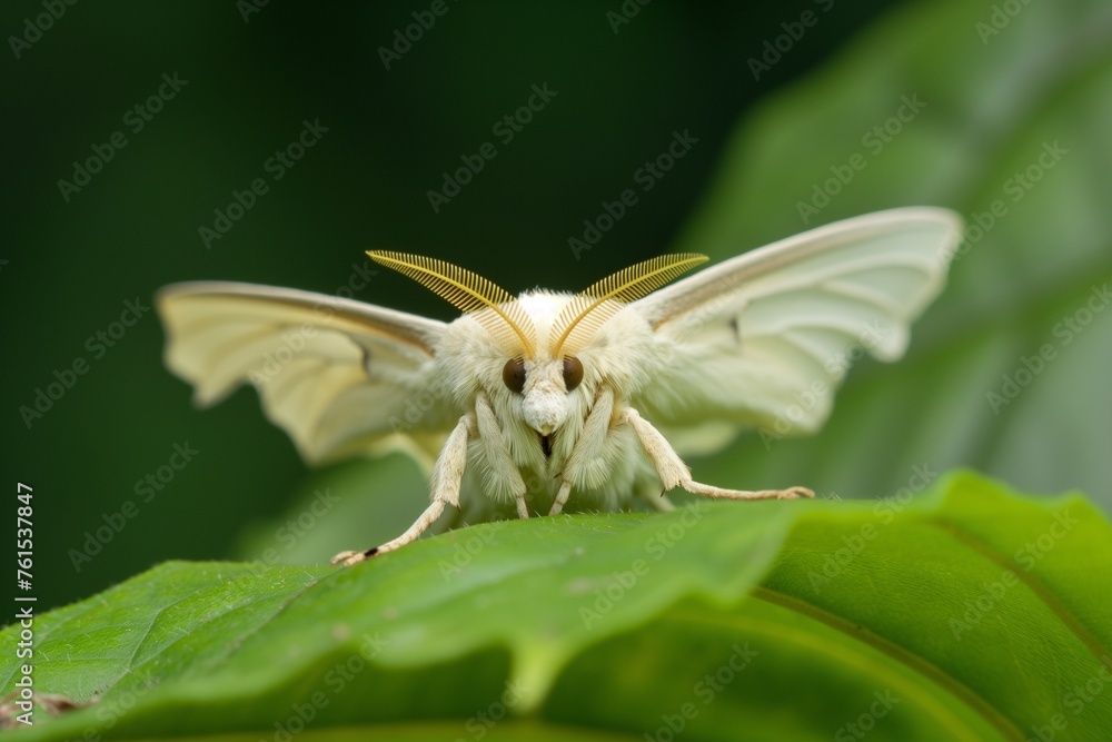 Silk cocoon the commercially bred caterpillar of the domesticated silkworm moth, The domestic ...