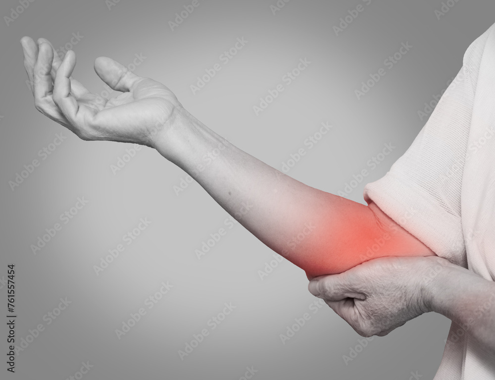 Poster Pain inside the elbow (medial epicondylitis) Golf elbow ...