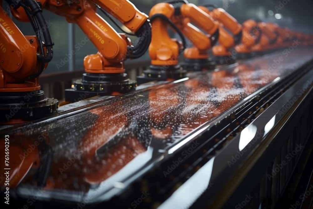 Xai mechanized robot and robotic arms for automated factory assembly ...