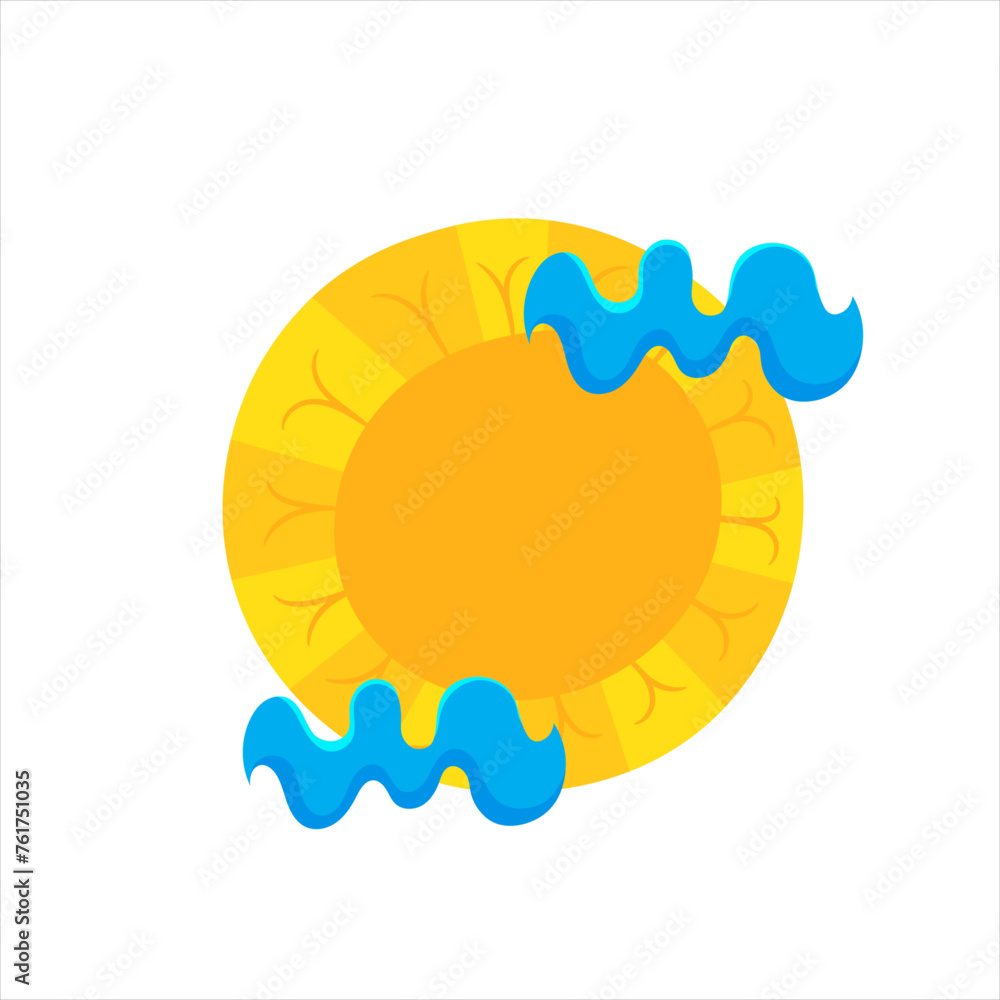 Sinhala & tamil awurudu elements sun and clouds Stock Vector | Adobe Stock