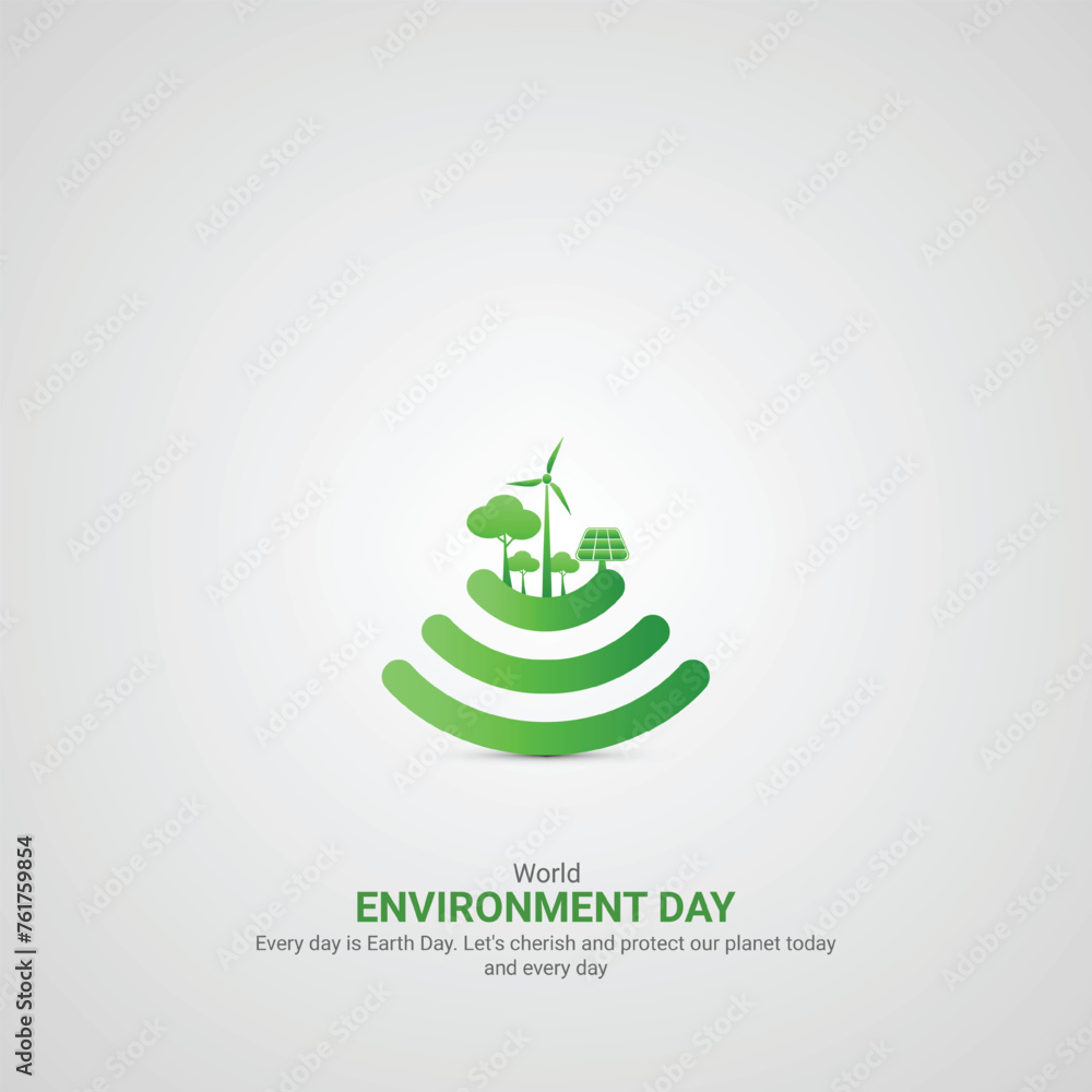 World environment day. World environment day creative ads. June 5 ...