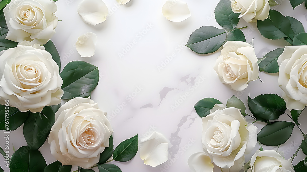 white roses seamless pattern white roses arrangement collection garden ...