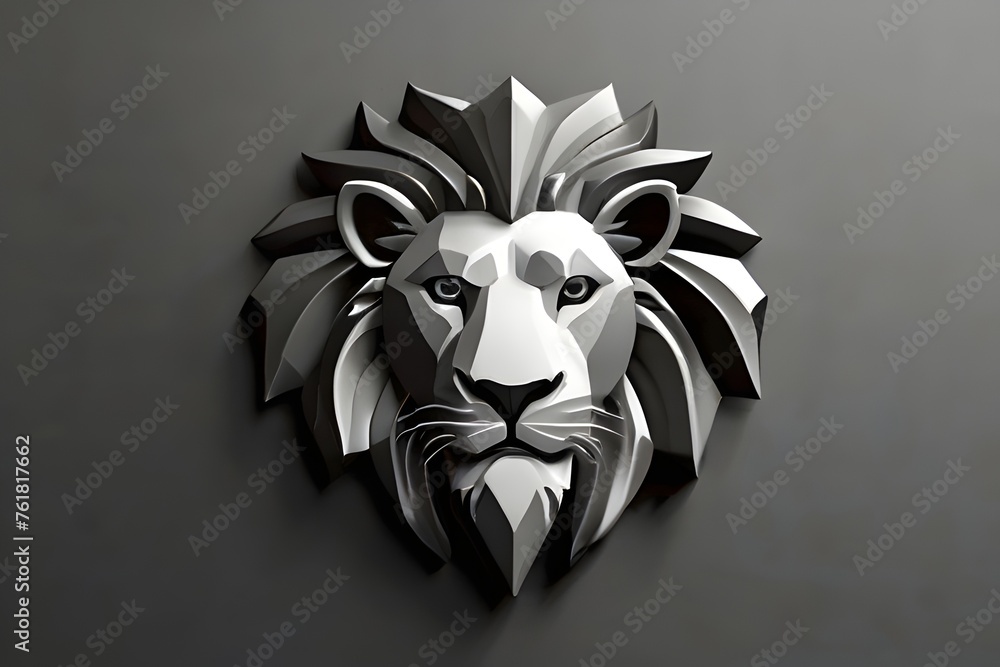 lion illustration, lion head vector, lion head logo, lion logo, lion ...