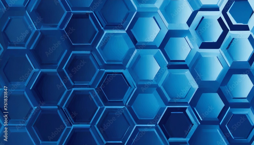 abstract modern classic blue honeycomb background Stock Photo | Adobe Stock