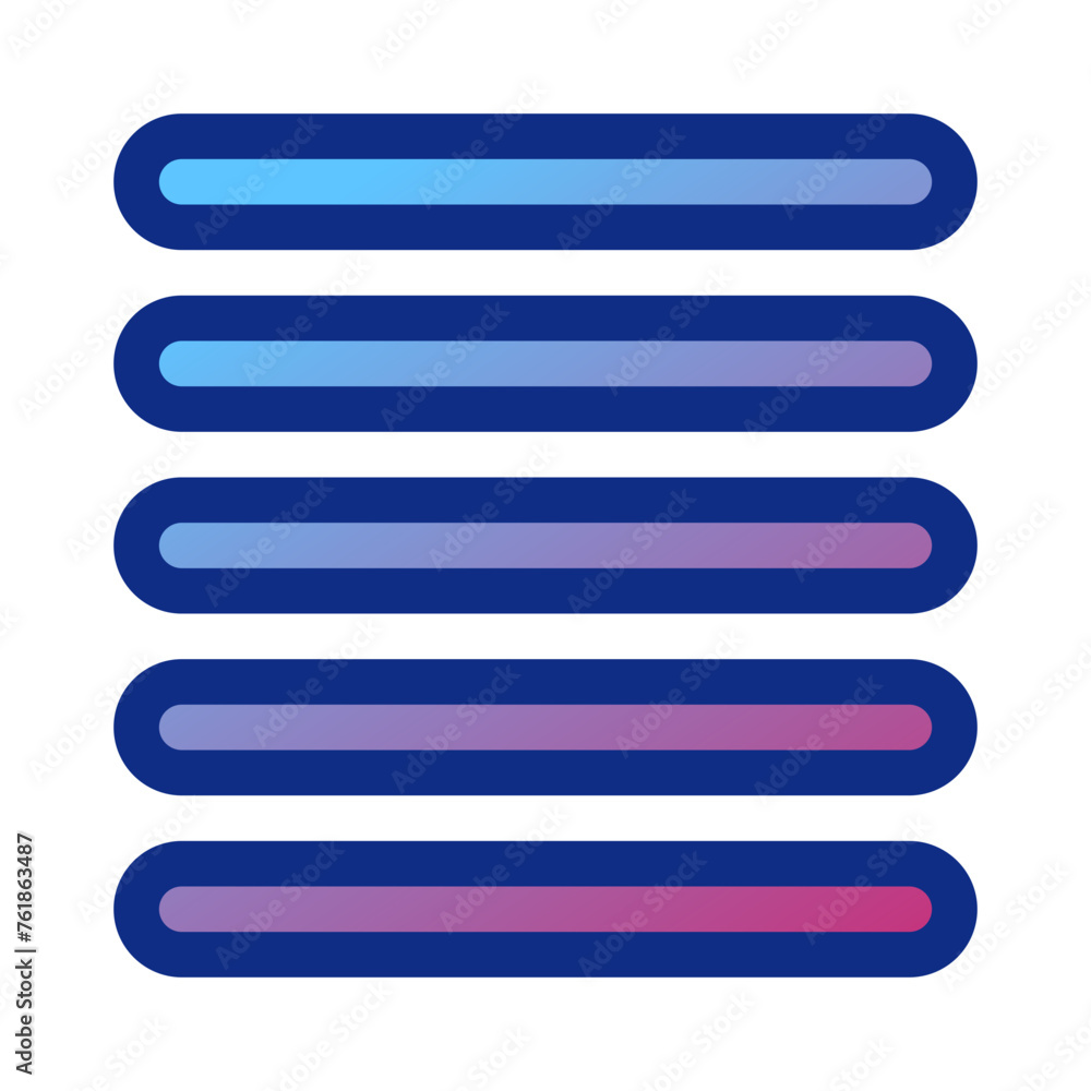 Editable paragraph justified alignments vector icon. Part of a big icon ...