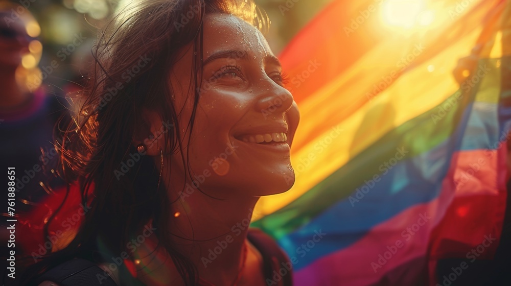 At LGBTQ festival, portraits showcase radiant faces holding high the ...