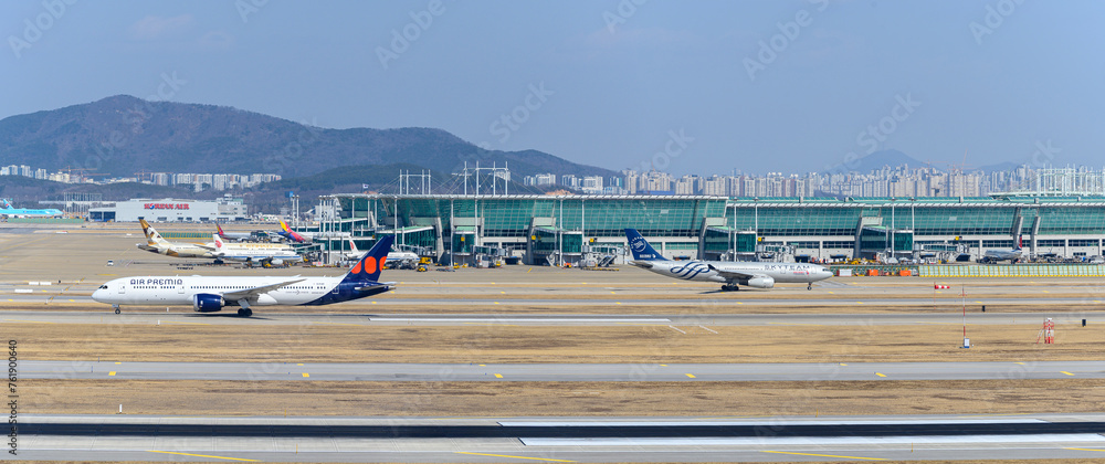 Incheon, South Korea - March 8, 2024 : Incheon International Airport ...