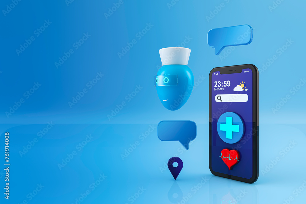 Chatbot concept in medicine. Development of artificial intelligence in ...