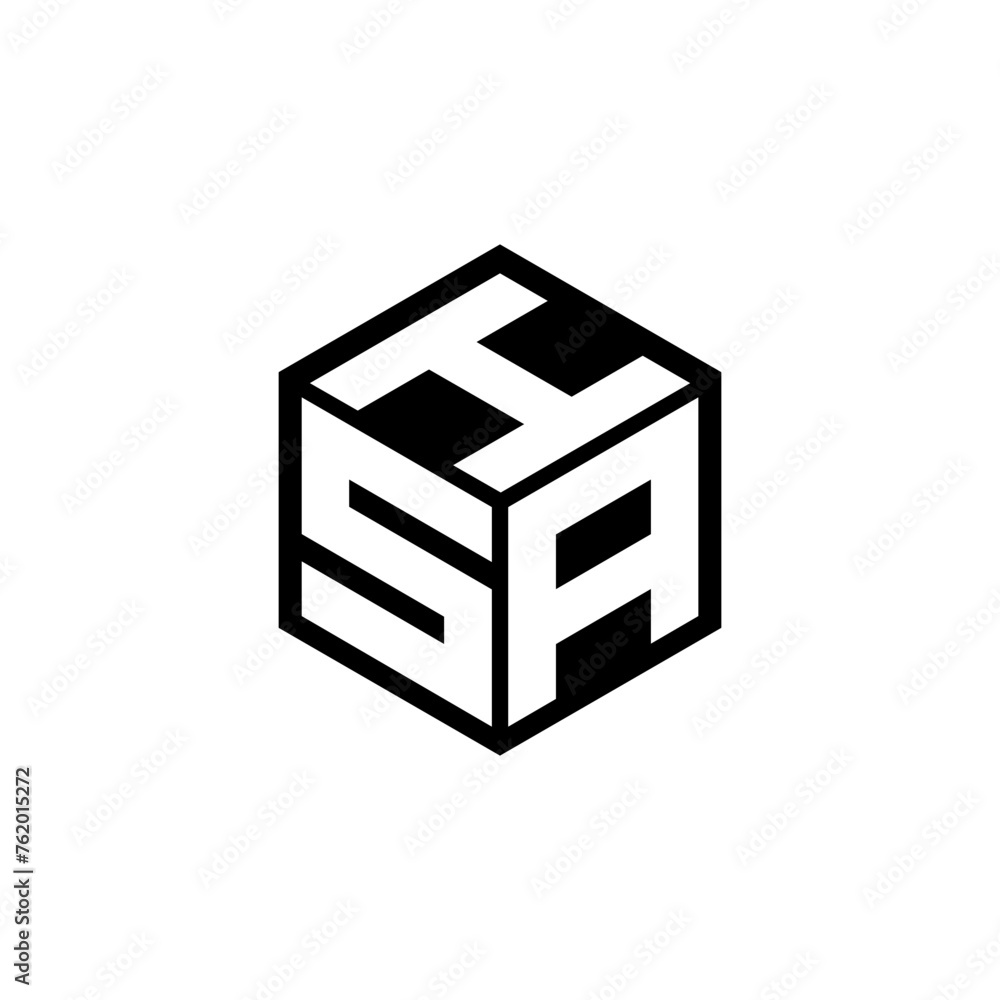 SAI letter logo design with white background in illustrator. Vector ...