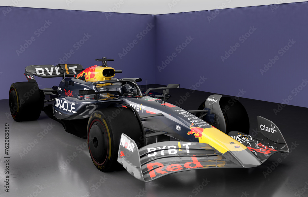 RedBull RB-20: the RB20 car that RedBull drivers will race in the 2024 ...
