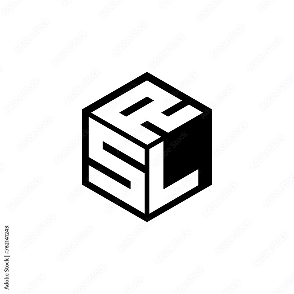 SLR letter logo design in illustration. Vector logo, calligraphy ...