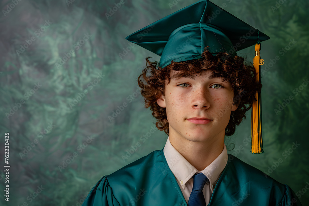 Junge High School Absolventen feiern ihren Abschluss Stock Photo ...