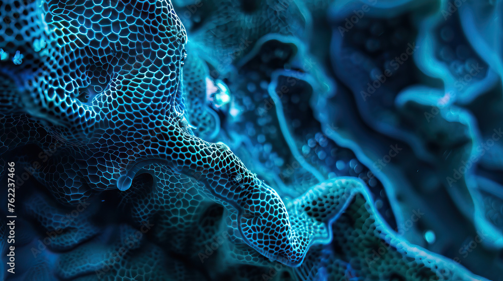 Deep sea ocean creatures and new species theme, vibrant eco background ...