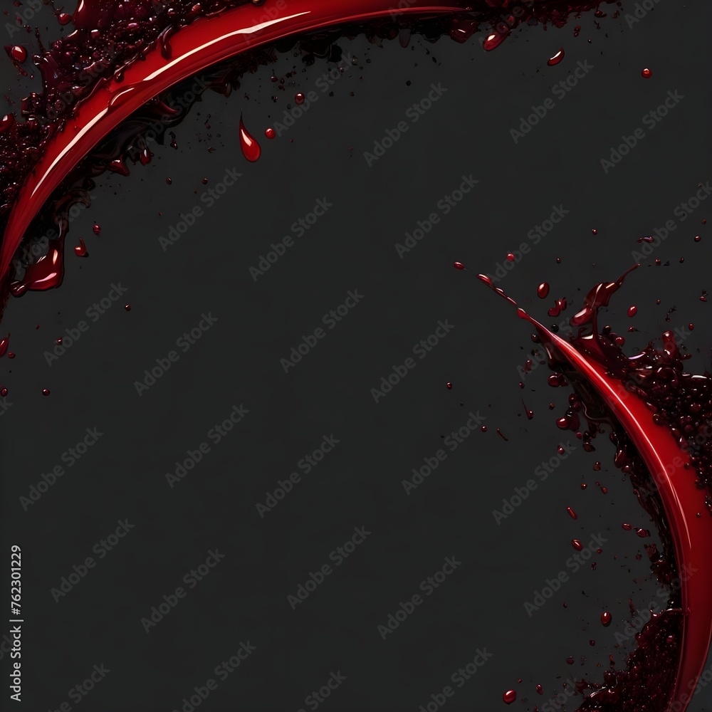 transparent background no background dark red realistic blood splash ...