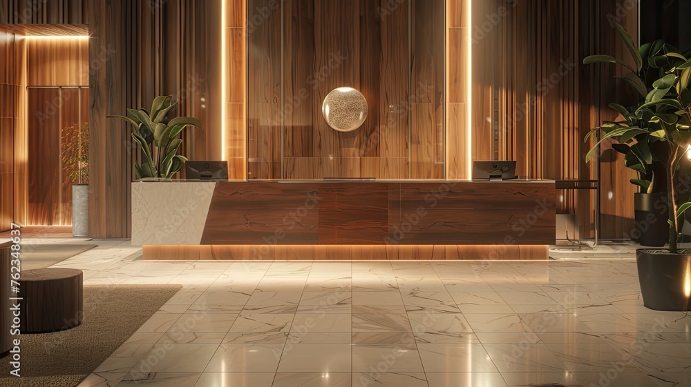 luxury and hospitality with realistic photos showcasing the concierge ...