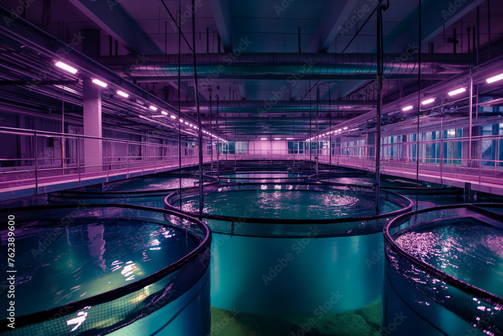 A glimpse into the cutting-edge futuristic aquaculture facility ...