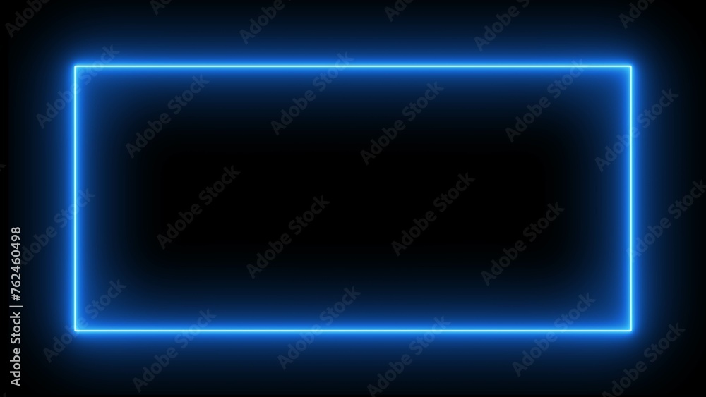 Abstract background web neon box pattern, LED flashing lights. frame ...