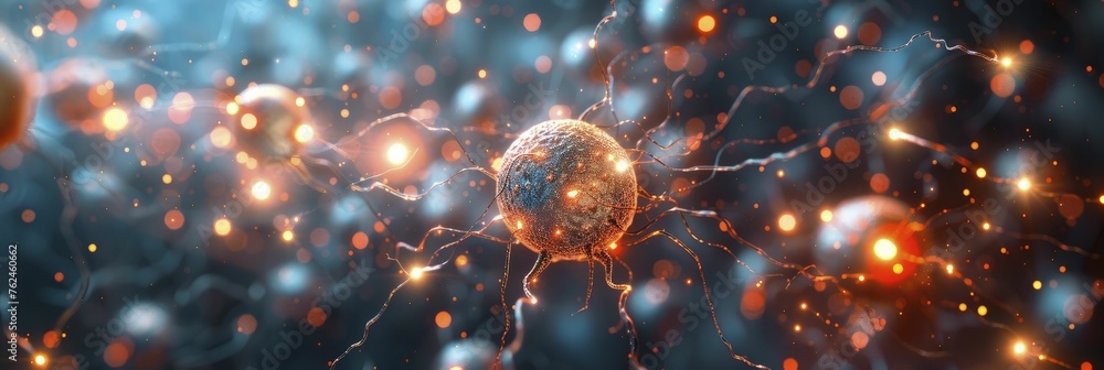 The Matrix of Renewal. Abstract Grids of Extracellular Matrices. Stock ...