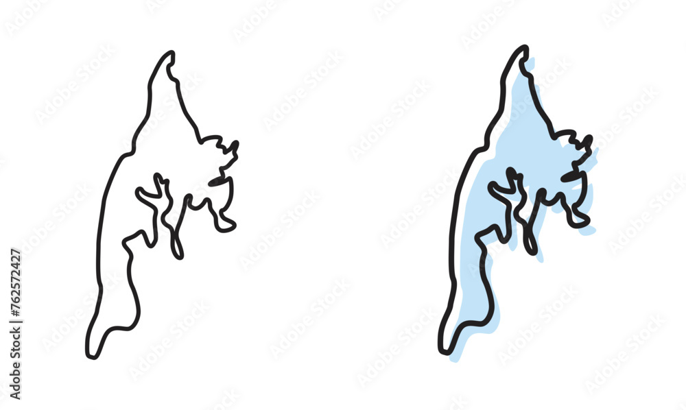 kent island map, kent island vector, kent island outline, kent island ...
