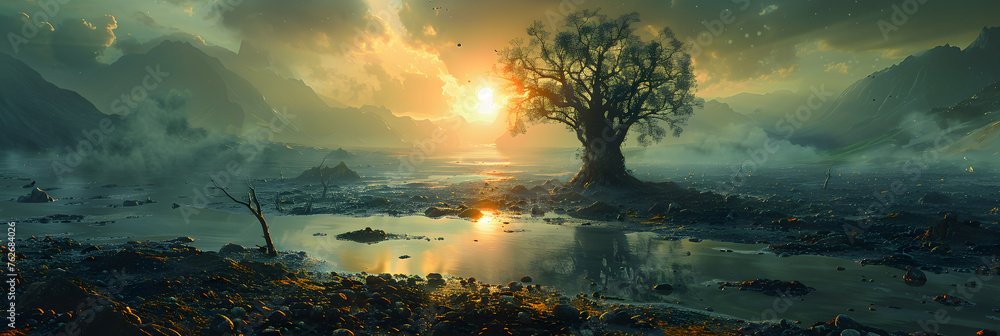 Yggdrasil from norse mythology known for being the tree of life ...