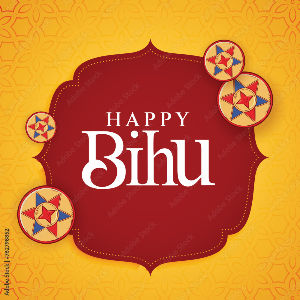 happy bihu social media poster template., Greeting background with ...