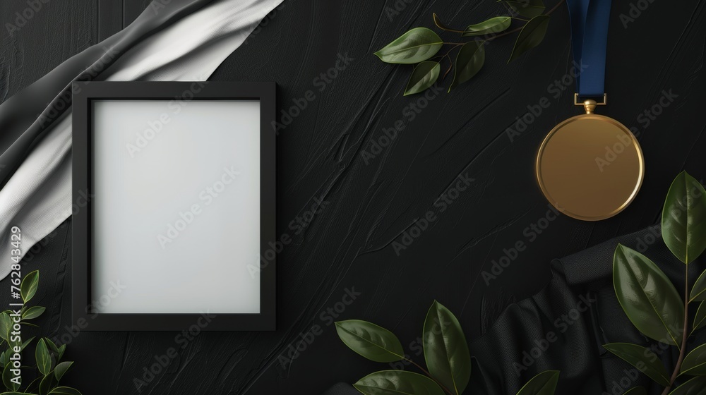 A mockup for a top manager award, showcasing a blend of appreciation ...