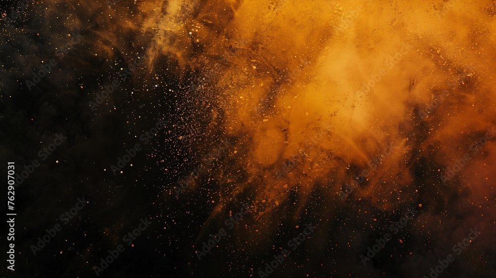 Black brown orange yellow abstract background Color gradient ombre ...