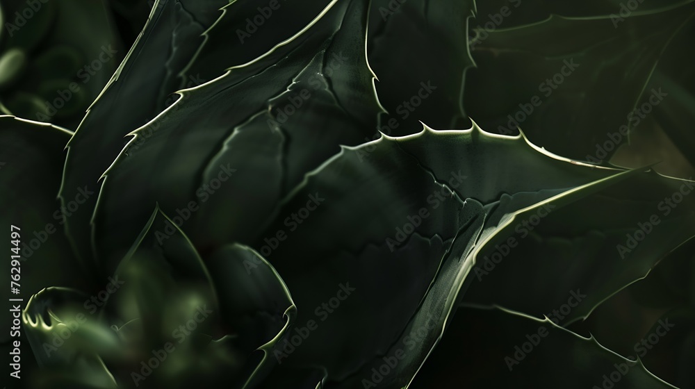 Cactus plant Agave attenuata soft details texture Natural abstract ...