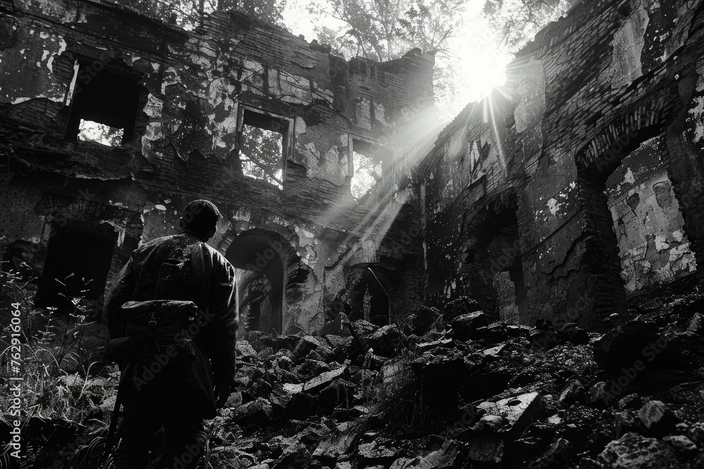 A heartfelt reflection of horror, a capturing the emotions of tragedy ...