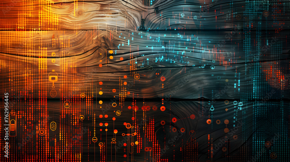 wood texture background visualizing data in a unique and creative way ...