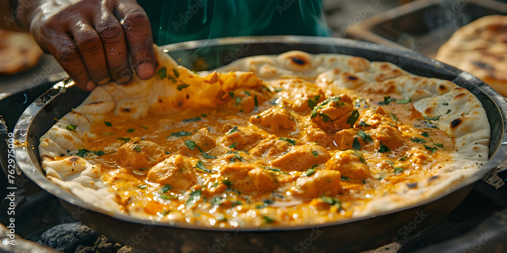 Making chapatties the indian staple food , Cooking Chapattis: Essential ...