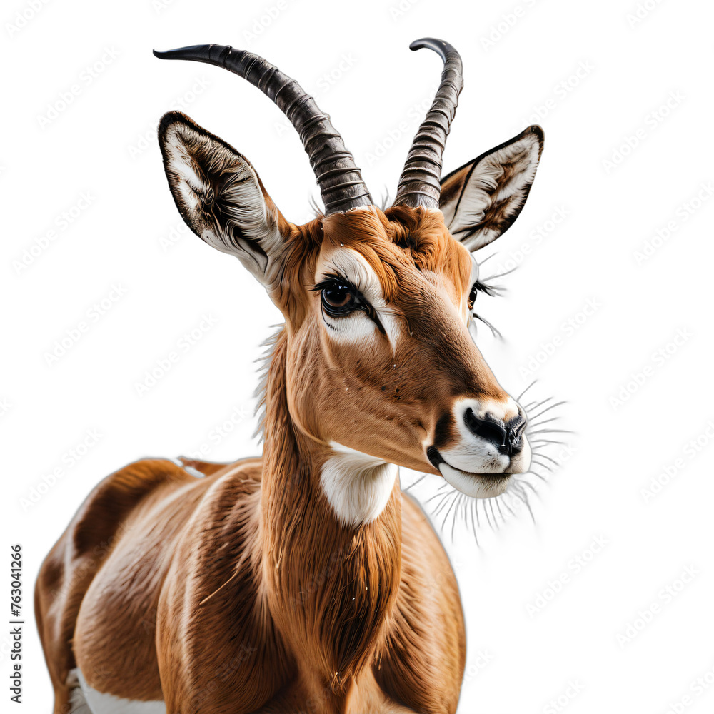 antelope isolated transparent background PNG. ai generated Stock ...
