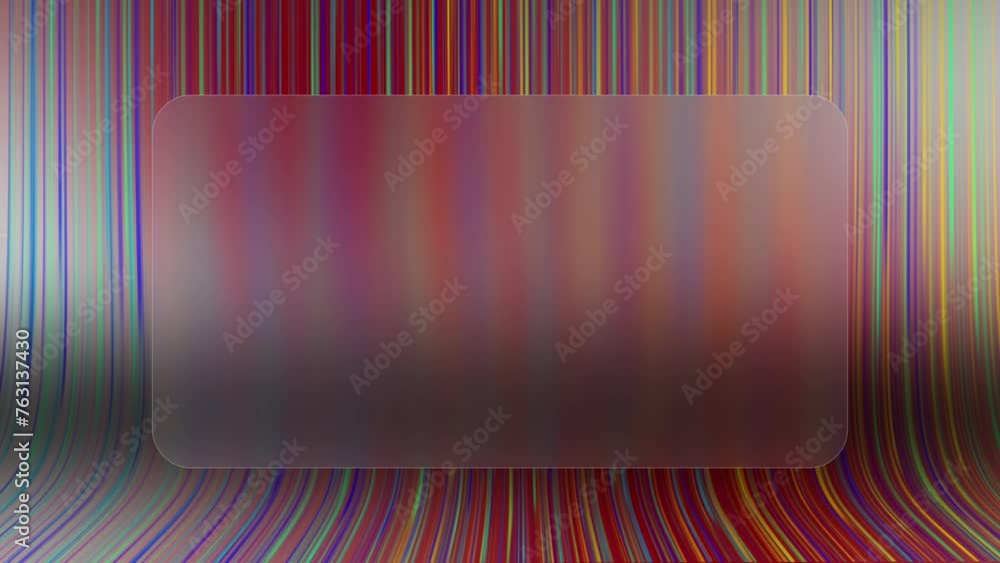 Glass Morphism 4K Abstract colorful background with bright neon rays ...