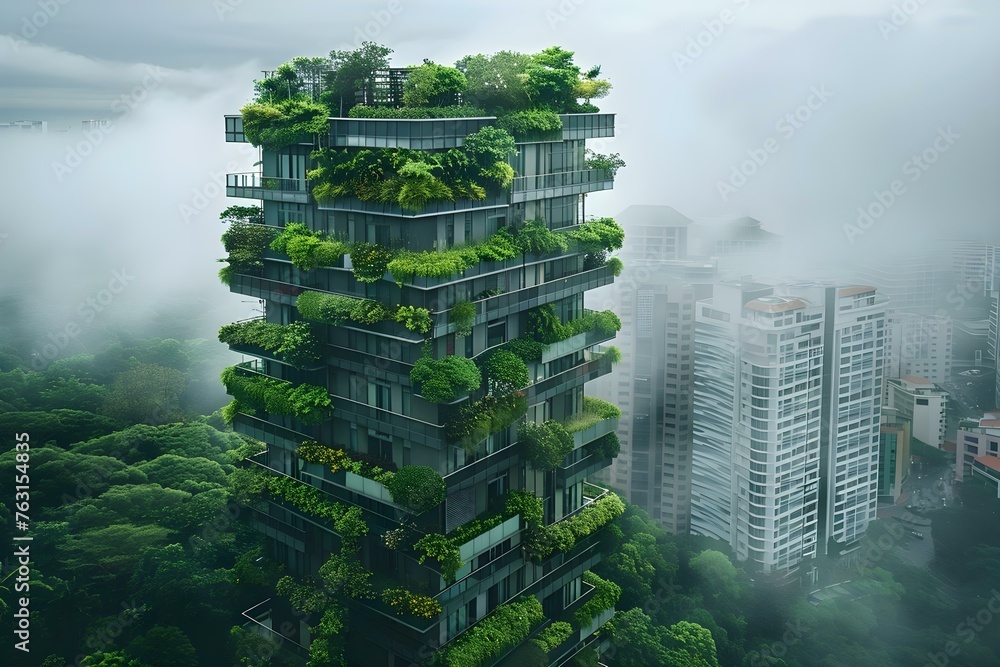 How a Green Building Integrates with a Cityscape to Reduce Carbon ...