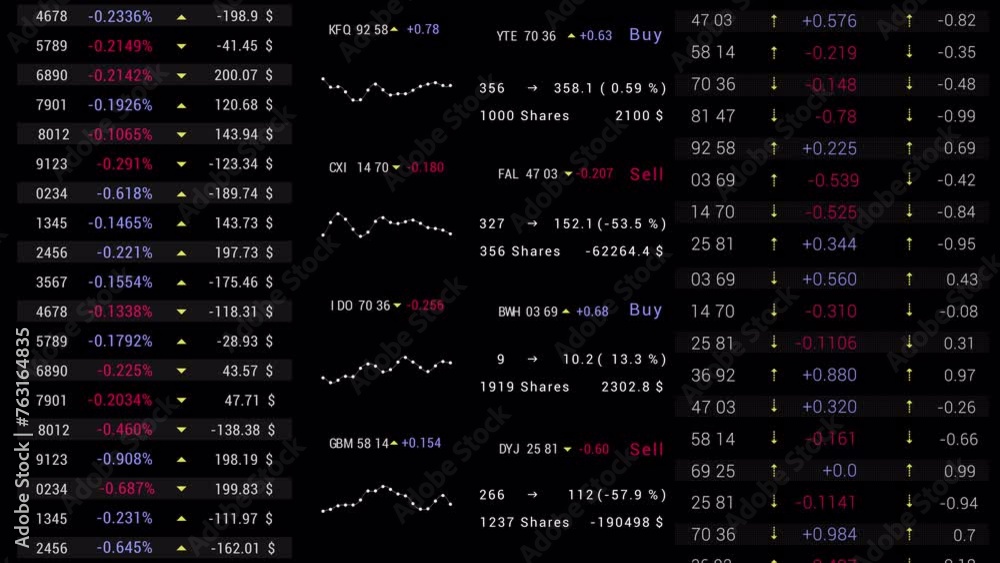 Investment trading info screen PNG Alpha HUD. UI stock app for ...