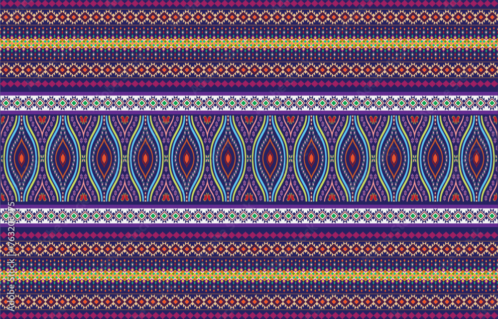 Design for Background, Frame, Border, or Decoration with Persian Ethnic ...