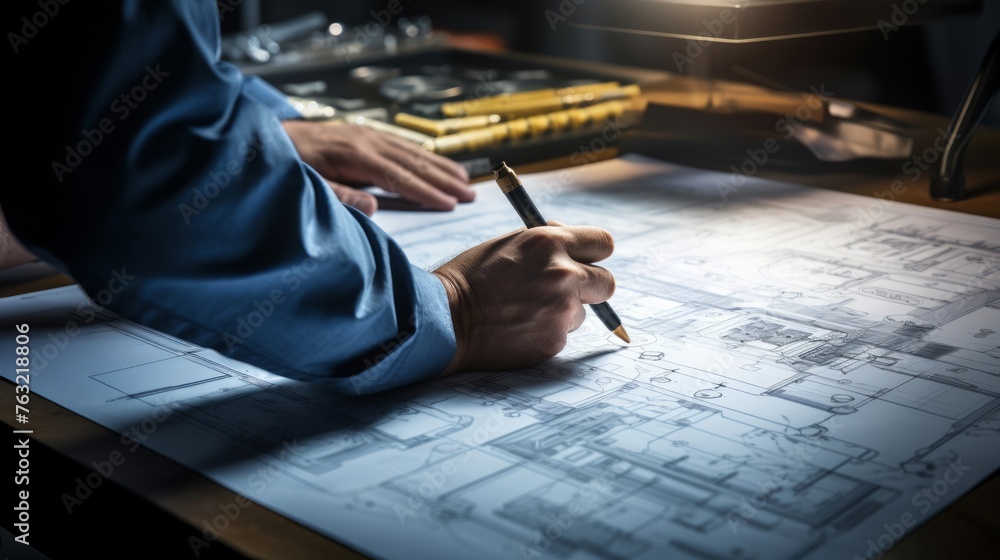 Blueprints and schematics drafting by inventor vision articulation ...